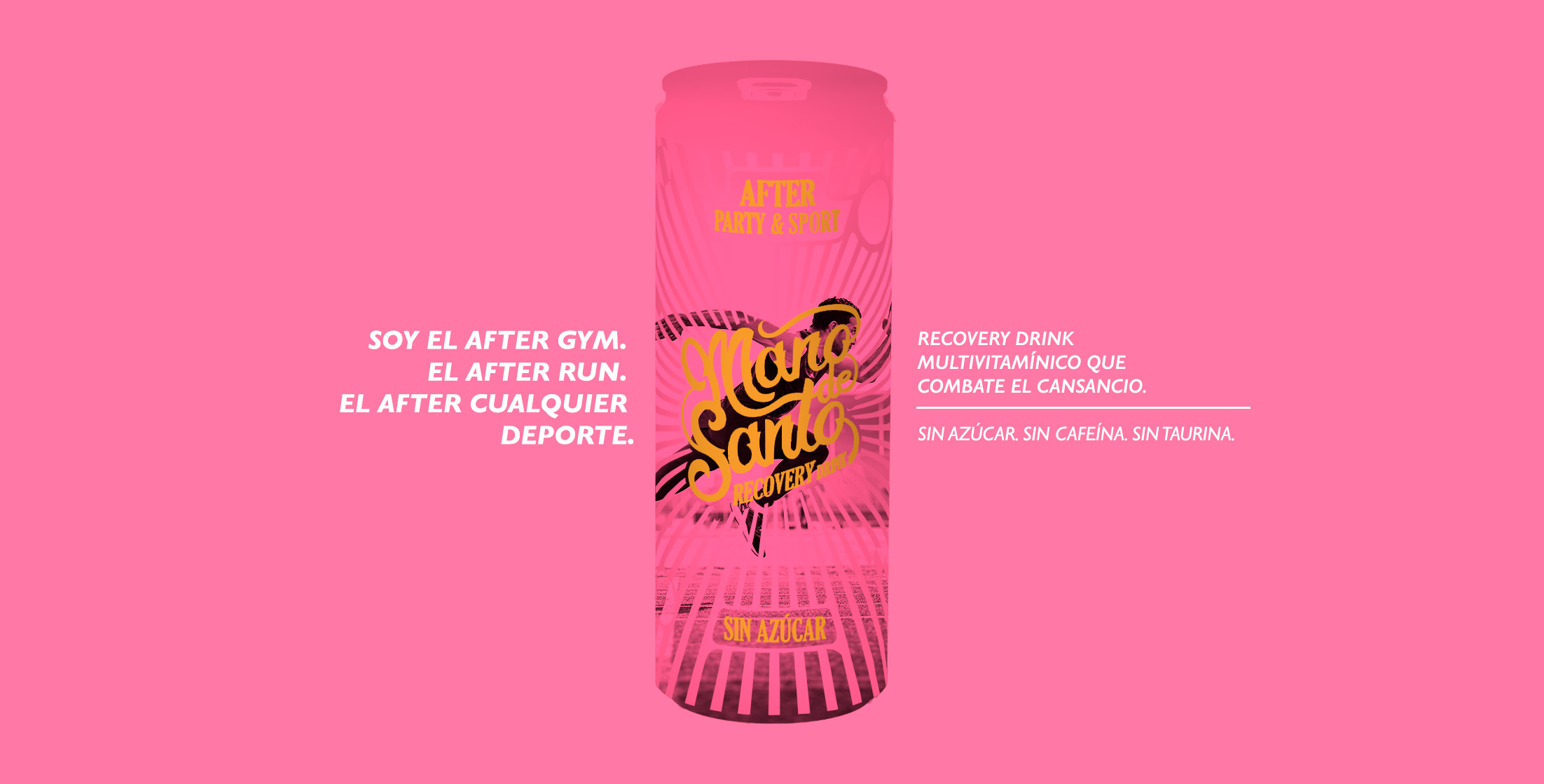 Mano de Santo, el refresco multivitamínico recuperador.